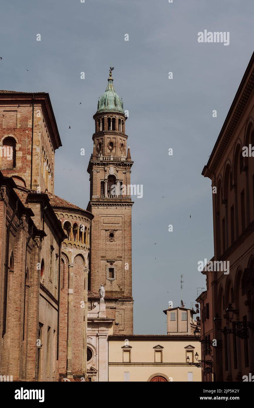 The Parma Cathedral, a Roman Catholic cathedral in Parma, Emilia ...
