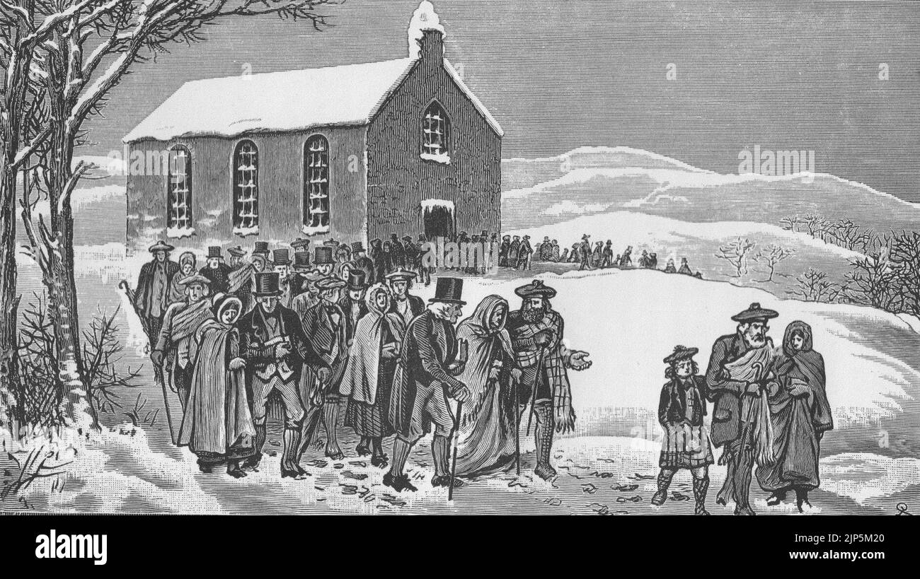 The Intrusion At Marnoch Stock Photo - Alamy