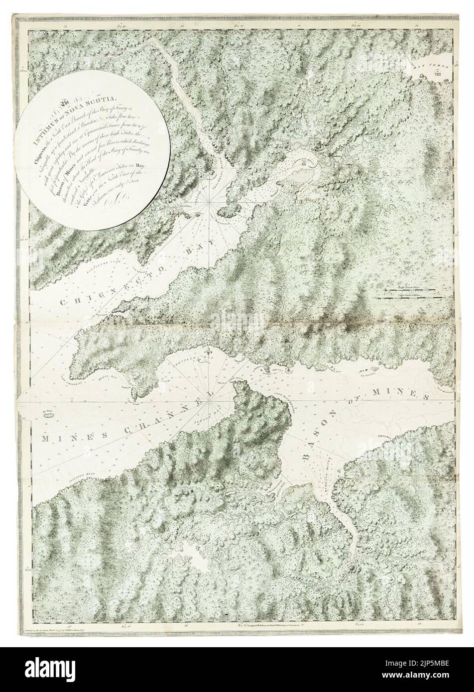 The Isthmus of Nova Scotia Stock Photo - Alamy