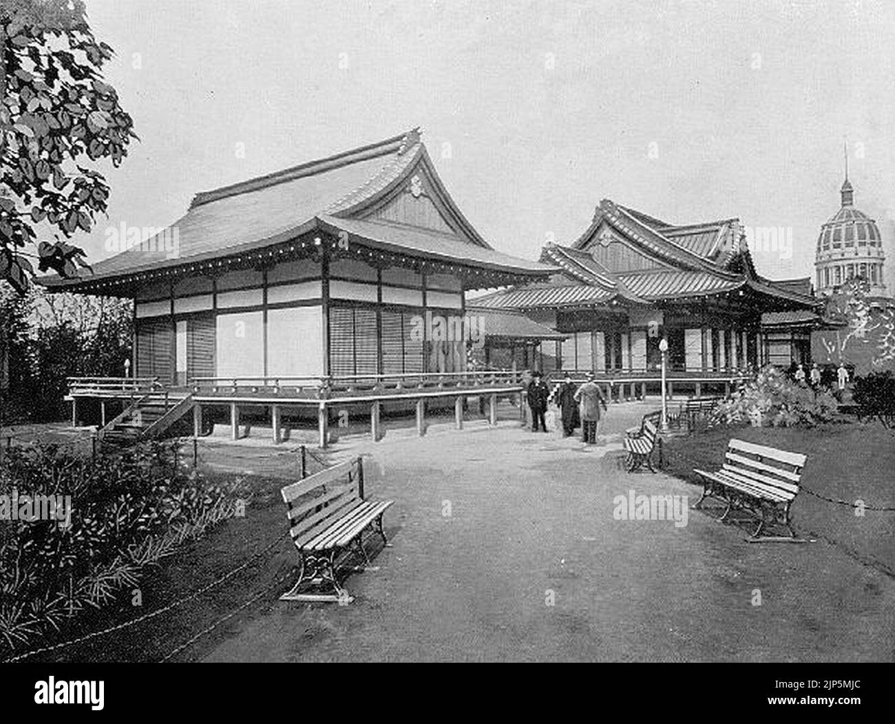 The Japanese pavillion Ho-o-den 02, World's Columbian Exposition 1893 ...