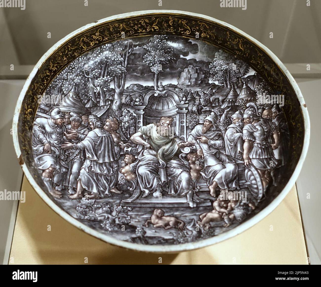 The Judgment of Moses by Pierre Reymond and Jean de Court, French ...