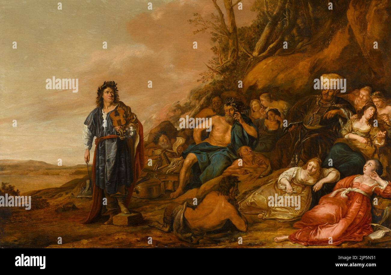 The Judgement of Midas in the Contest between Apollo and Pan Stock ...
