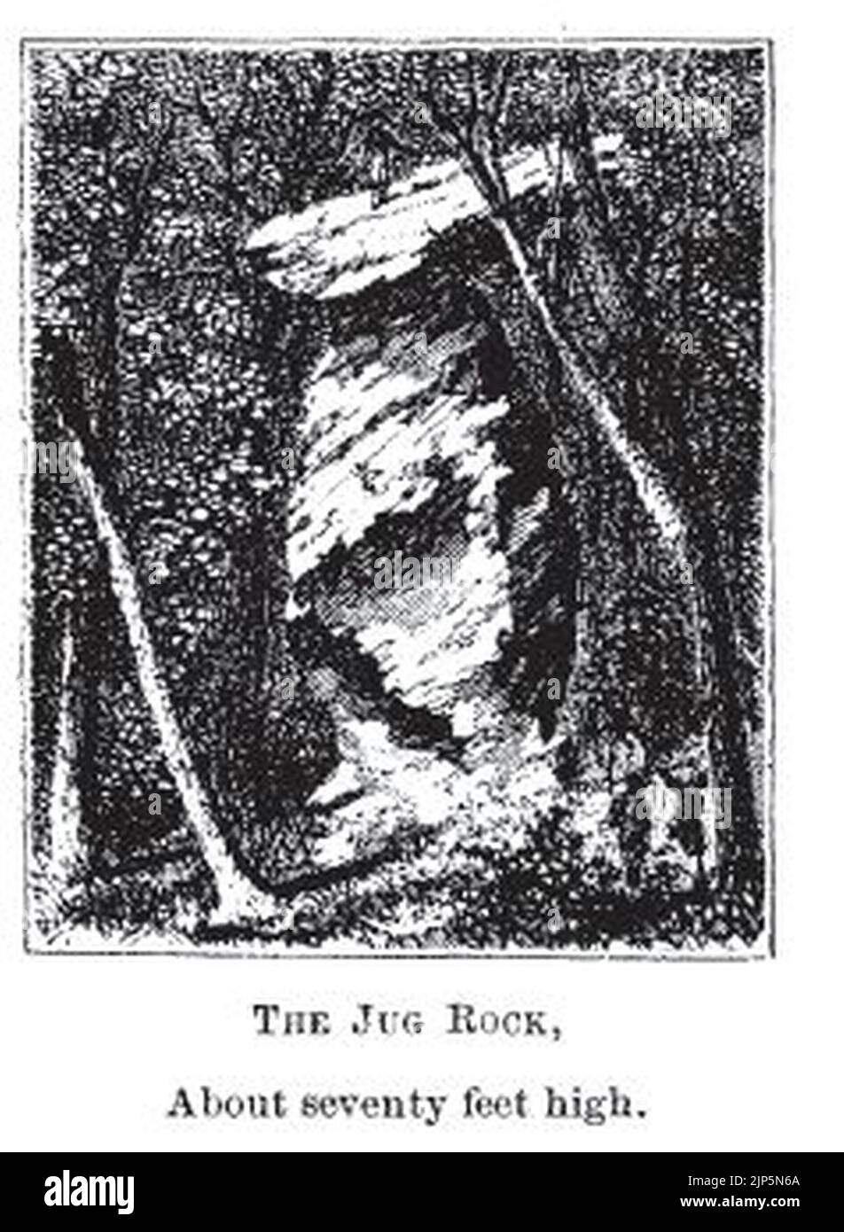 The Jug Rock Stock Photo - Alamy