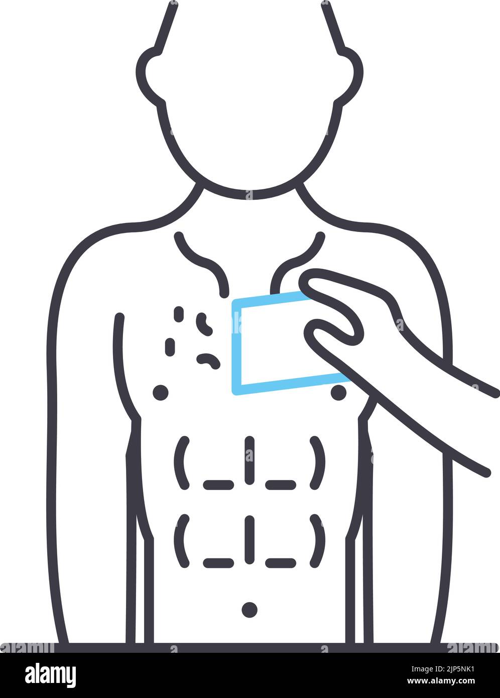 Chest hair design male hi-res stock photography and images - Alamy