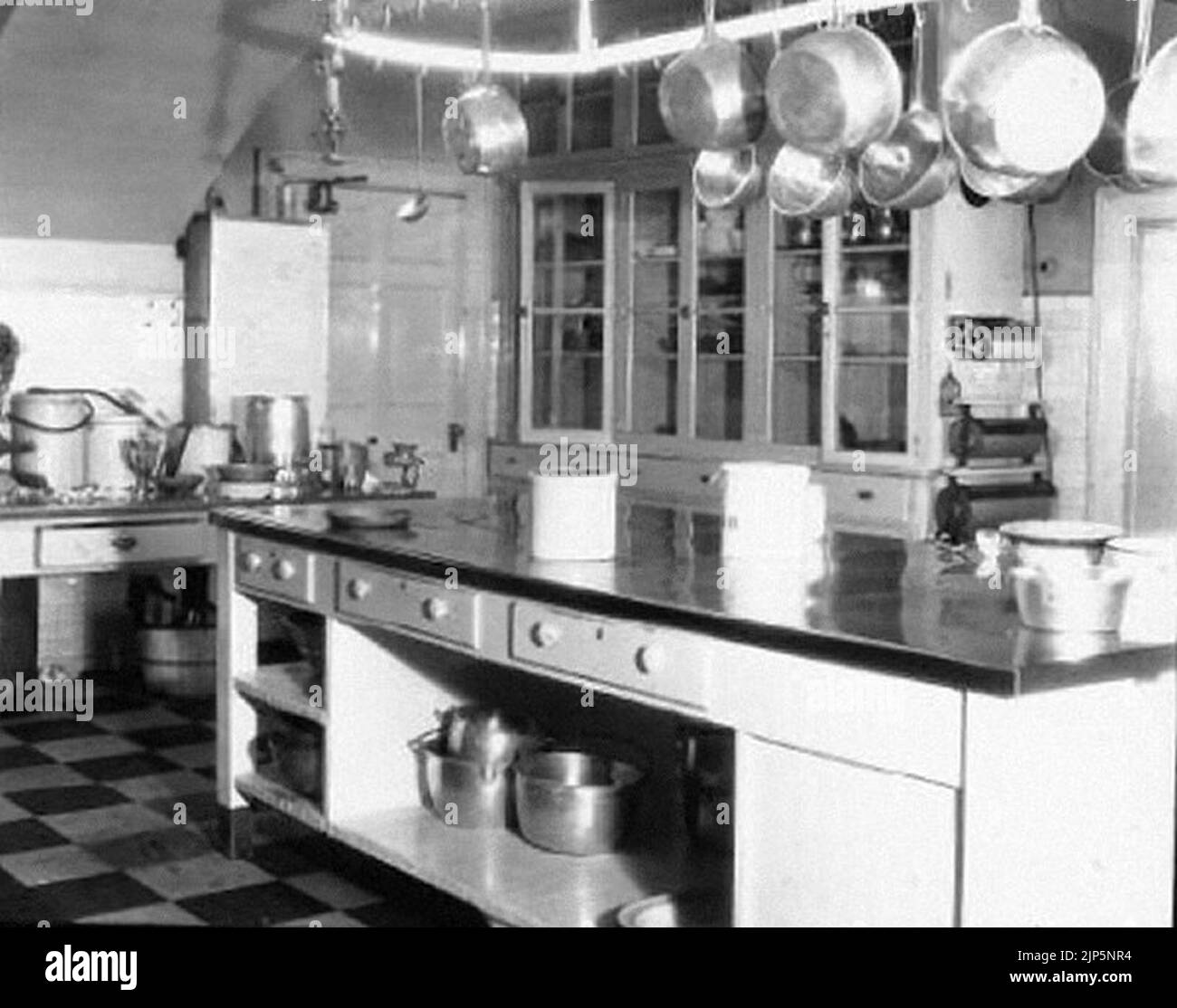 The Kitchen, circa 1934, looking northeast Stock Photo - Alamy