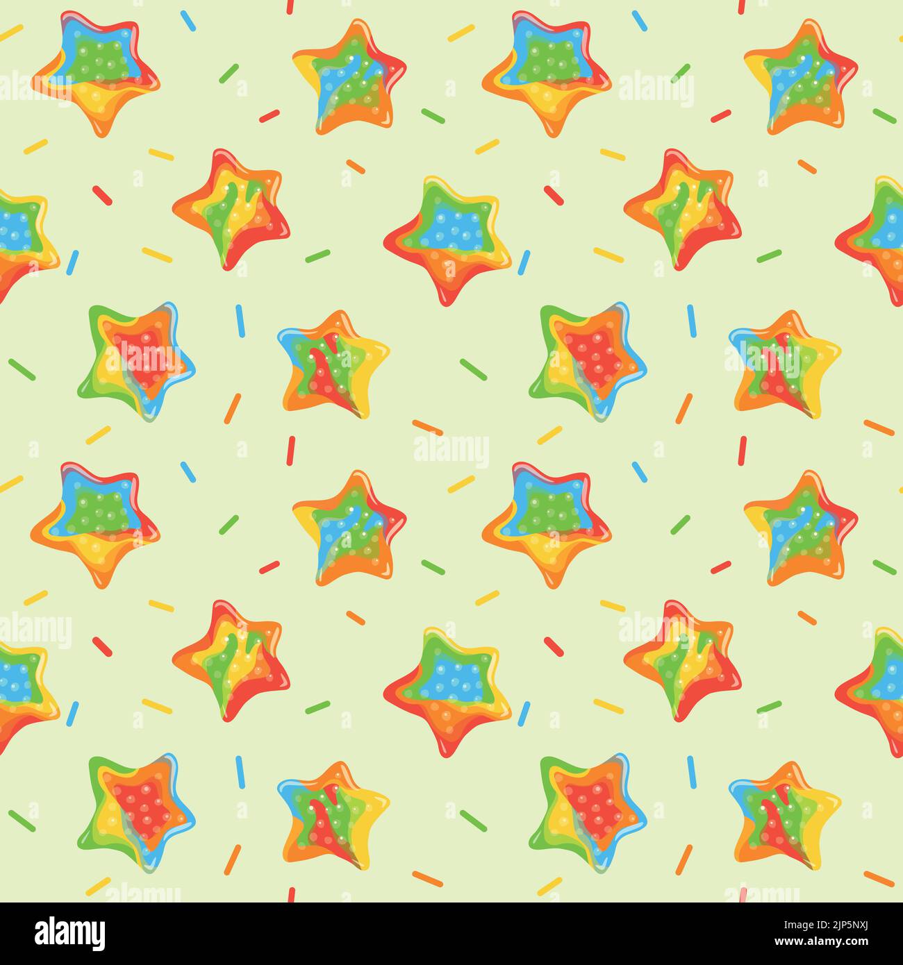 Colorful repetitive pattern background of gummy candies made of simple ...