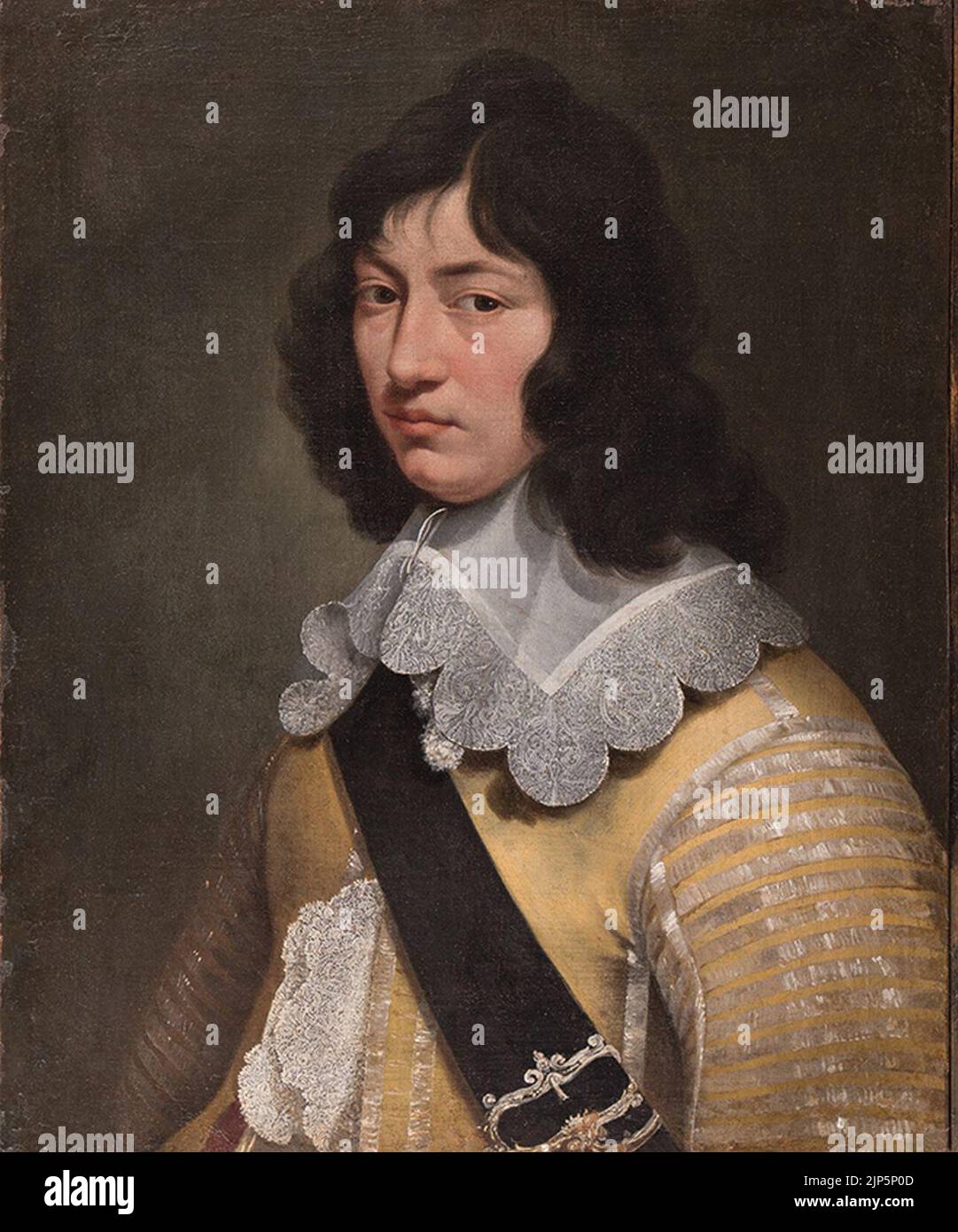 The Lace Collar - Honthorst Stock Photo - Alamy