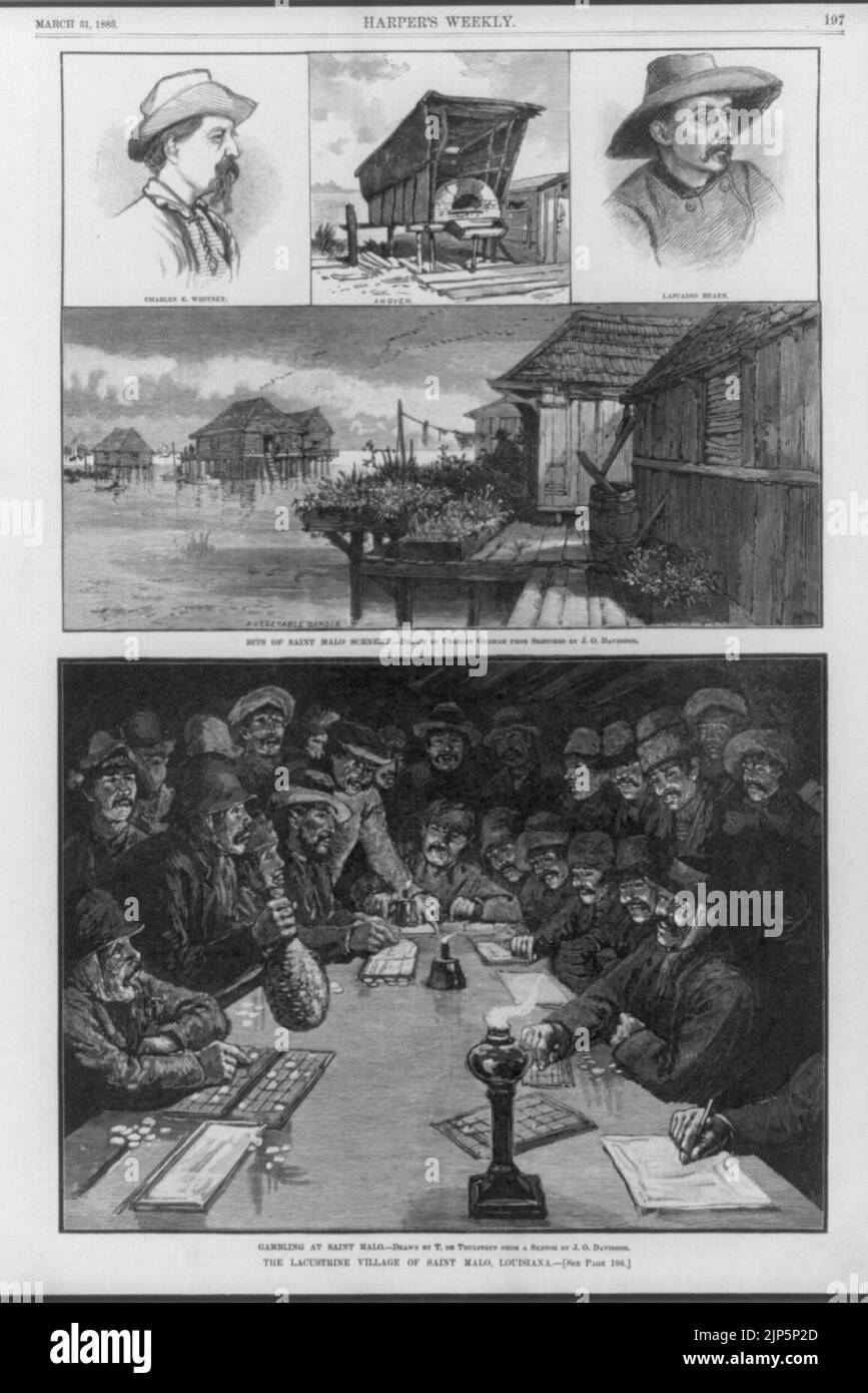 The Lacustrine village of Saint Malo, Louisiana. 1. Charles E. Whitney ...