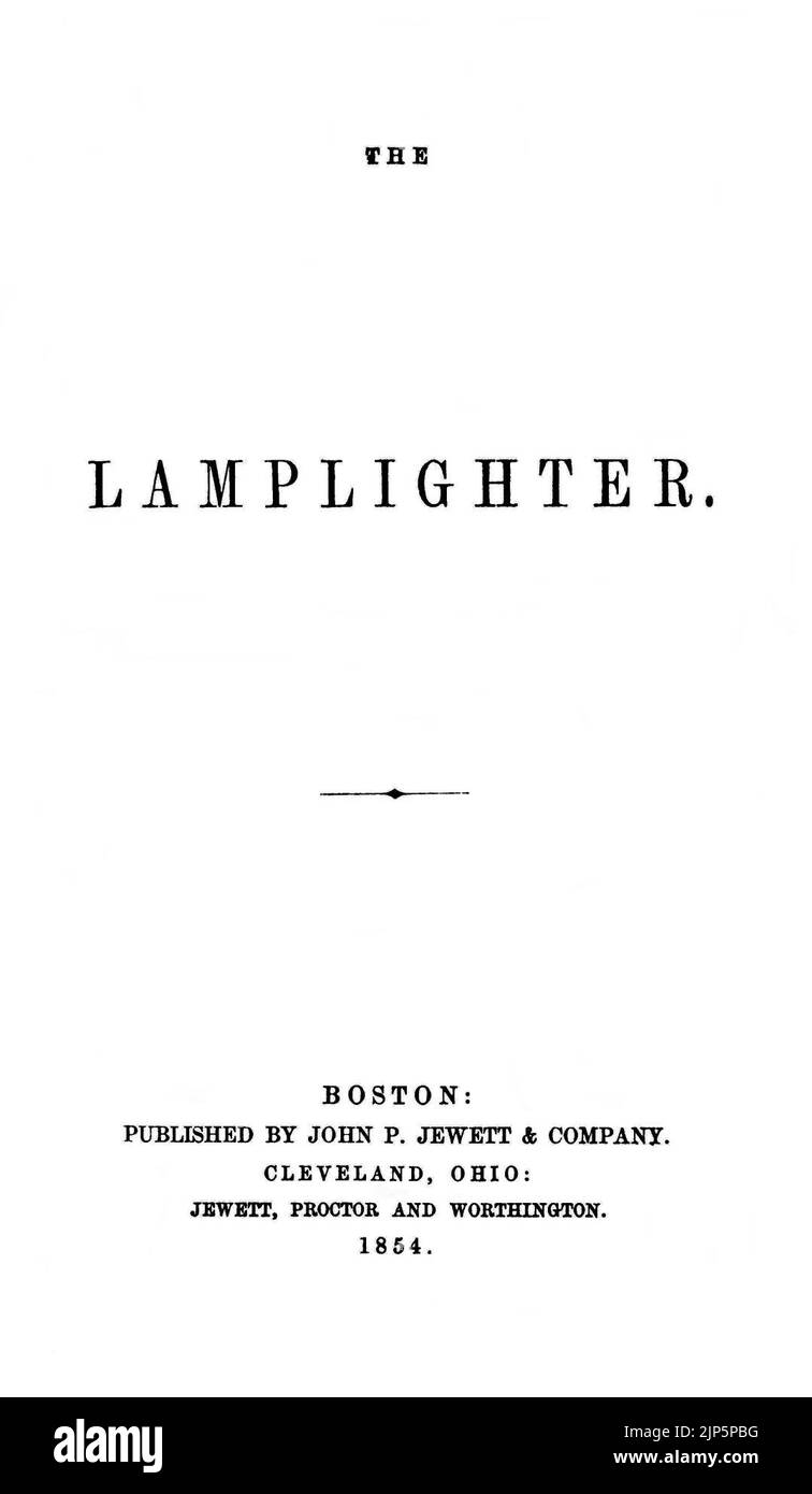 Lamplighter Cut Out Stock Images & Pictures - Alamy