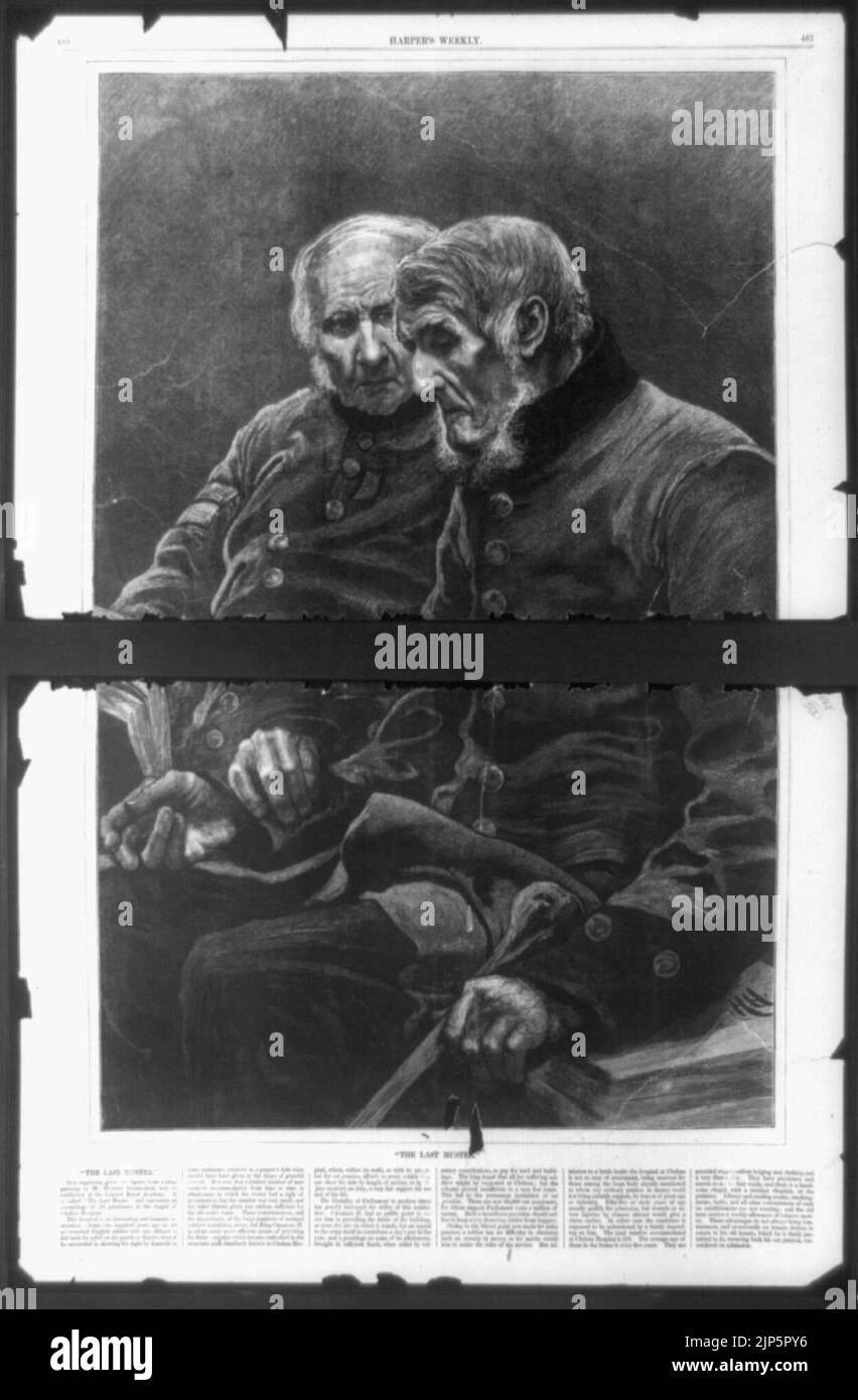 The last muster - H.H Stock Photo - Alamy