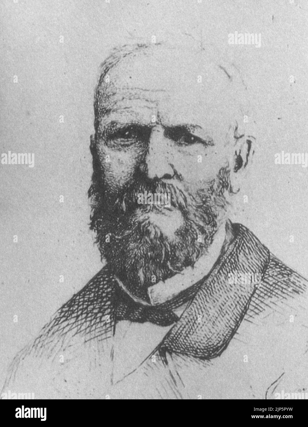 The last known sketch of Karl Bodmer by Loys Delteil Stock Photo - Alamy