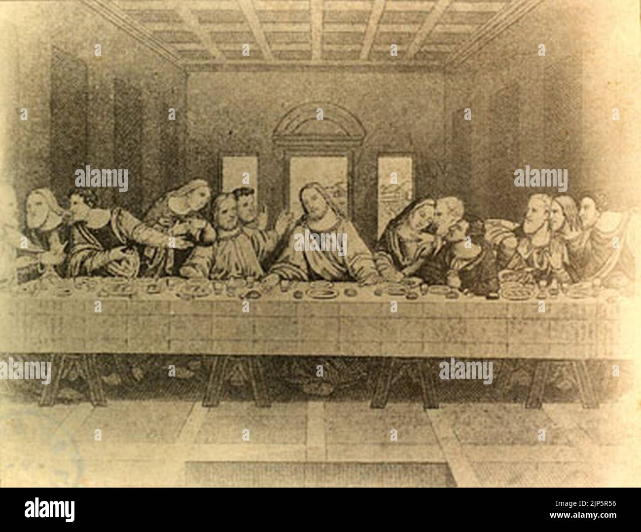 The Last Supper by Puhar Stock Photo - Alamy