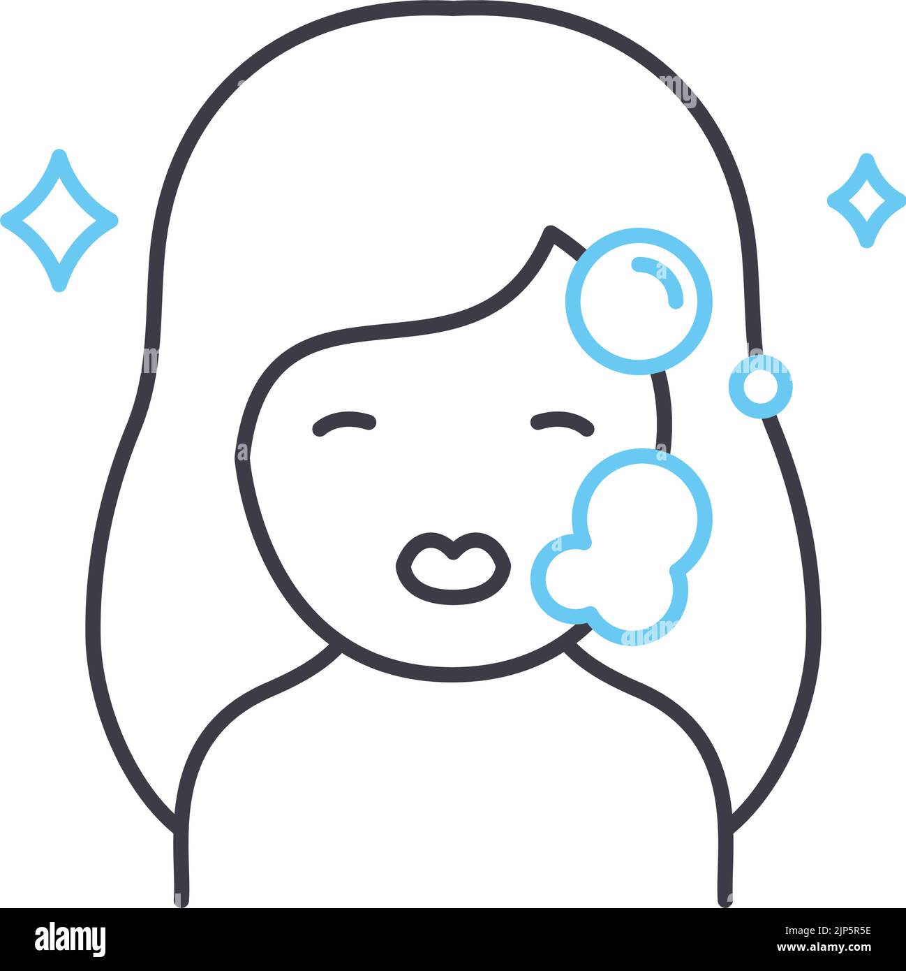 Hand care icon outline Stock Vector Images - Alamy