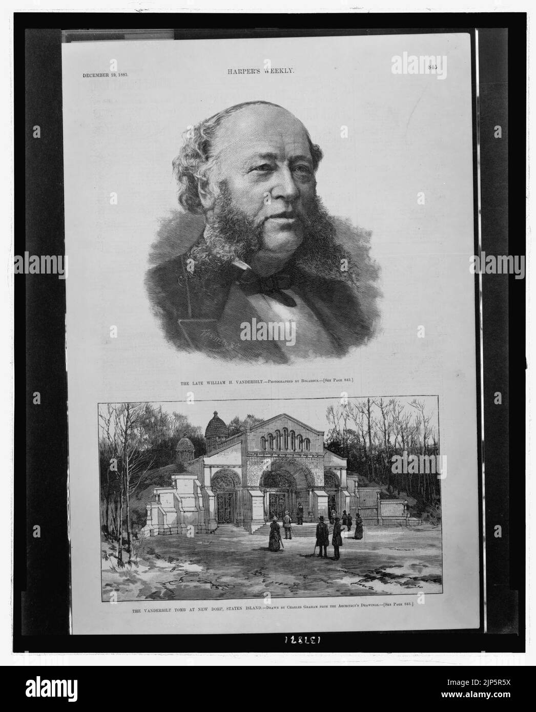 The late William H. Vanderbilt - T.A. Butler sc. ; photographed by ...