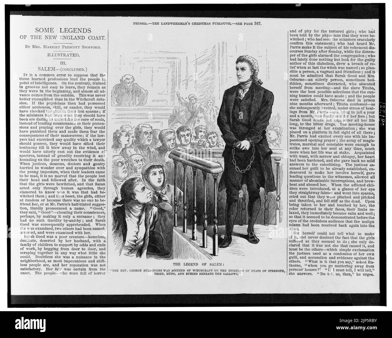 George burroughs salem hi-res stock photography and images - Alamy