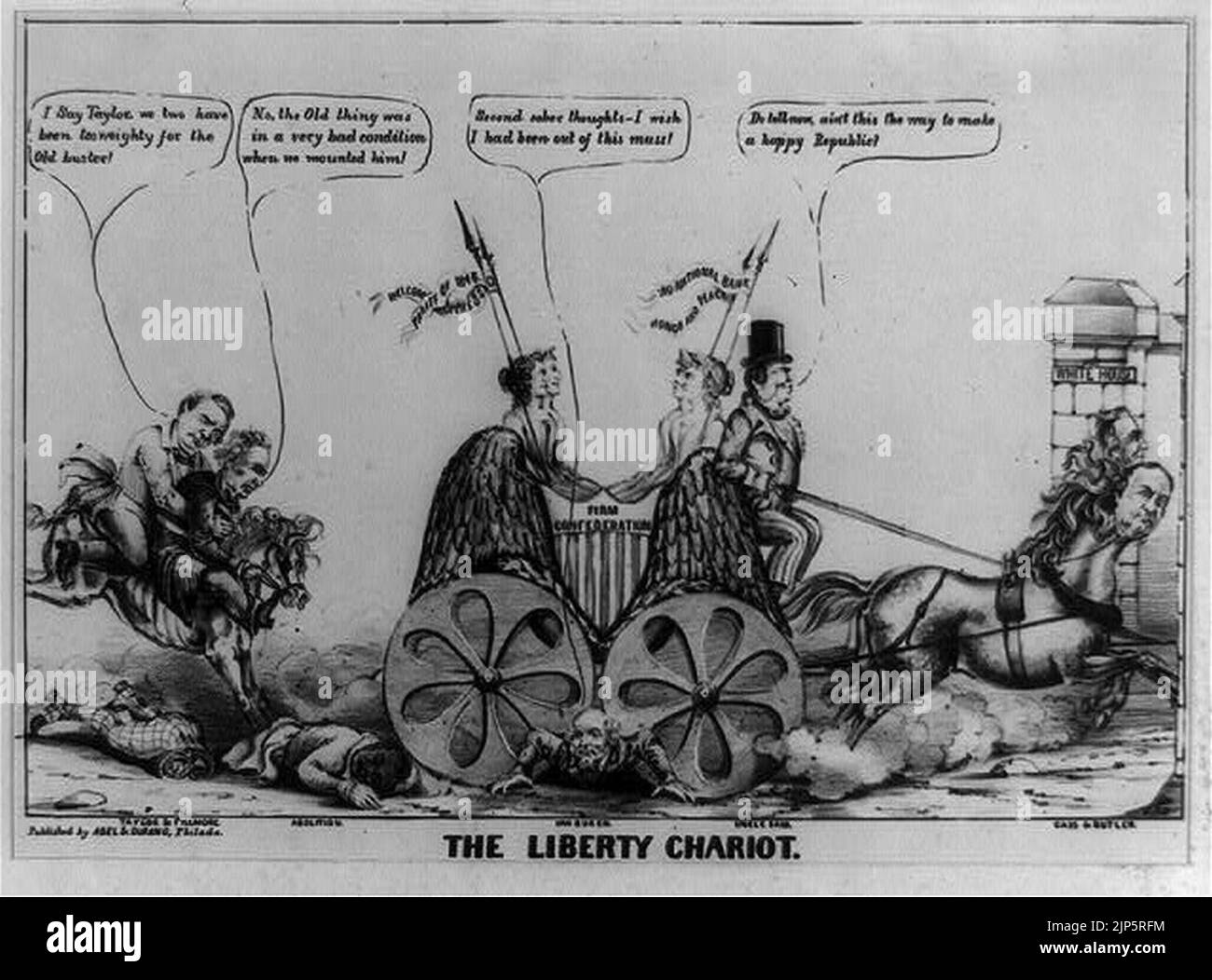 The liberty chariot Stock Photo - Alamy