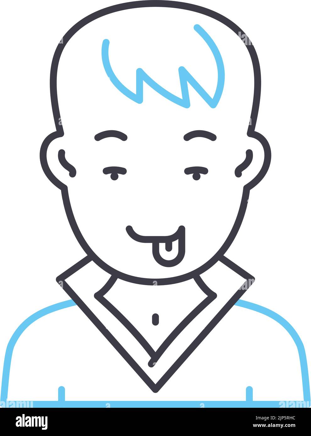 Deceive Line Icon Outline Symbol Vector Illustration Concept Sign deceive-line-icon-outline-symbol-vector-illustration-concept-sign