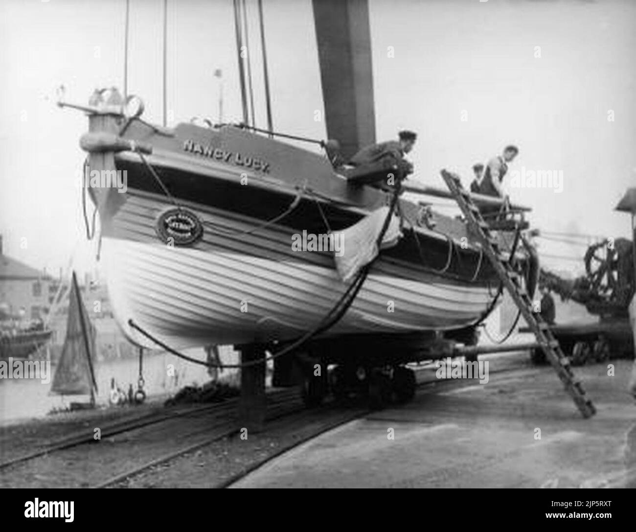 The lifeboat Nancy Lucy (1906) N16988 Stock Photo - Alamy