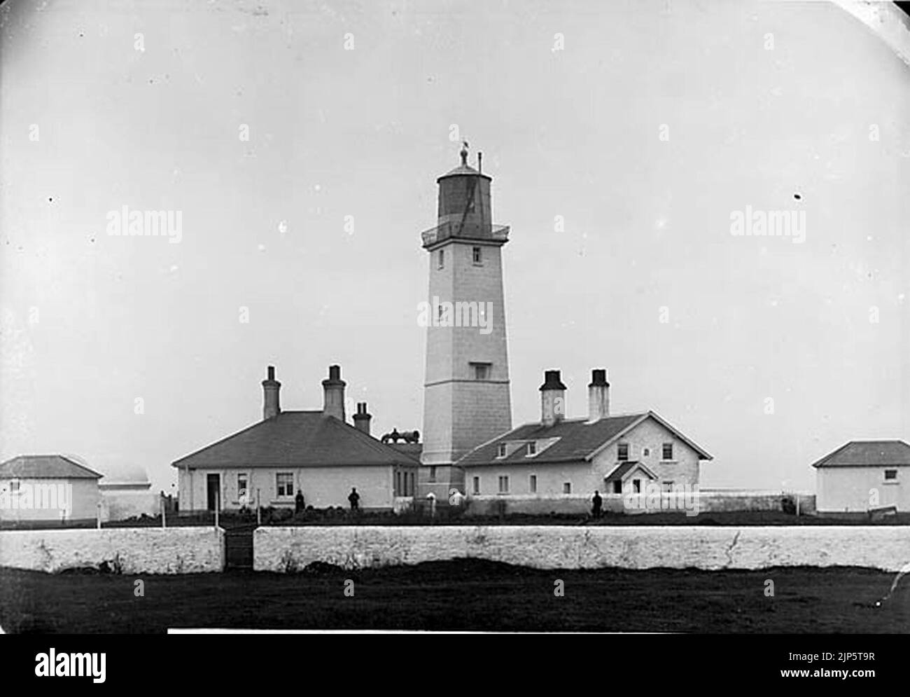 The lighthouse, Bardsey Stock Photo - Alamy