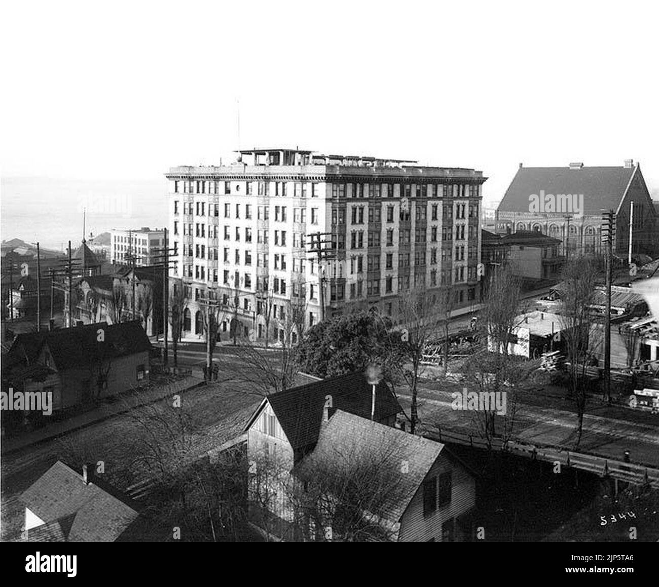 The Lincoln Hotel, northwest corner of Madison St and 4th Ave, Seattle ...