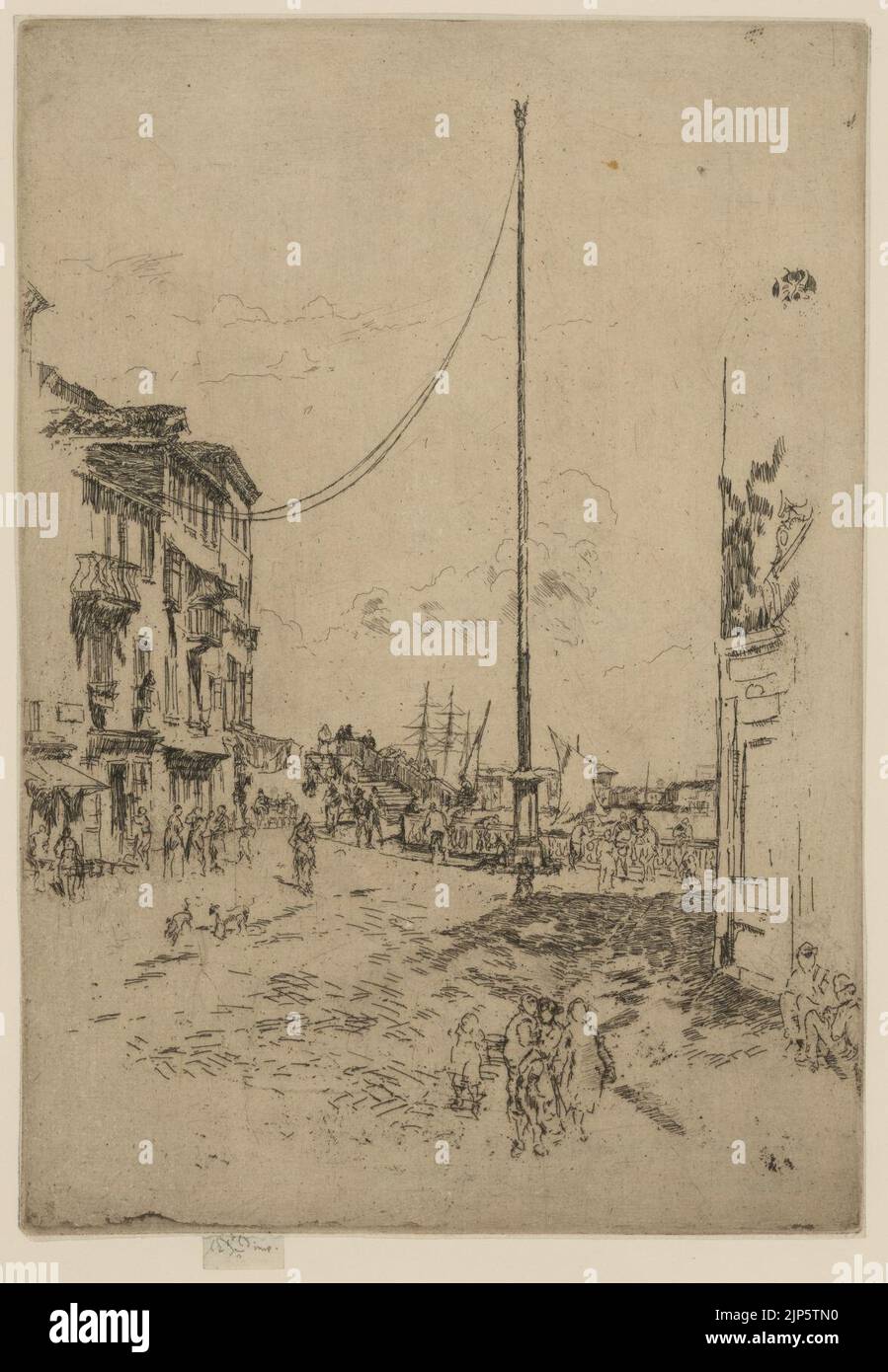 The little mast Stock Photo - Alamy