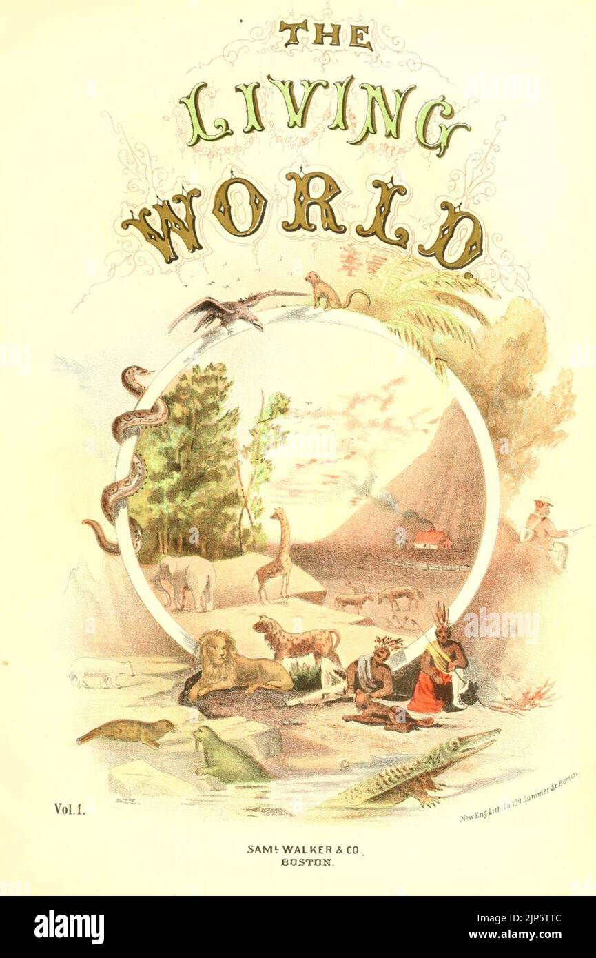 The living world (Cover Page) (6068966751 Stock Photo - Alamy