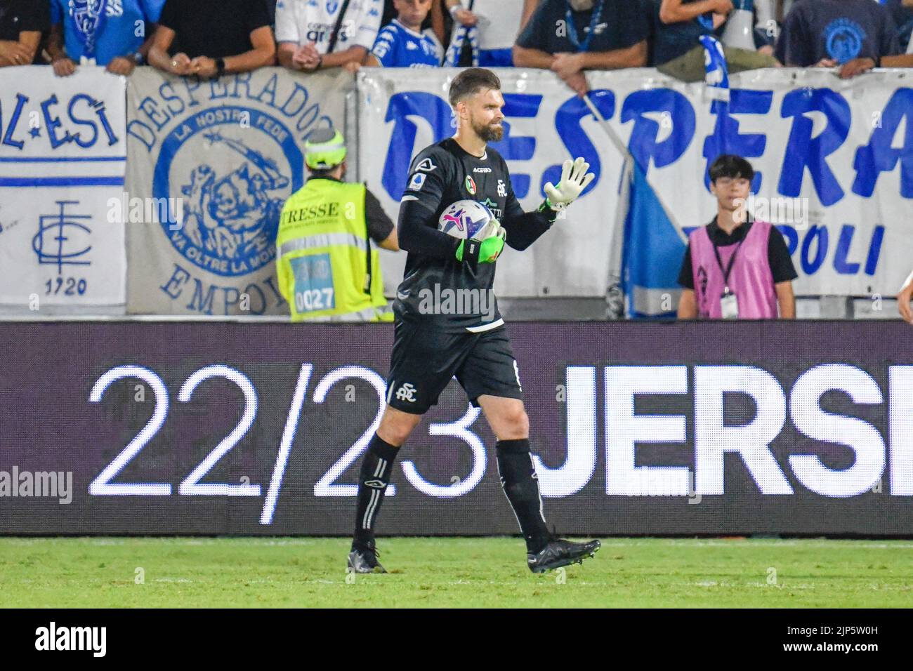 Alberto Picco stadium, La Spezia, Italy, August 14, 2022, Spezia's Bart ...