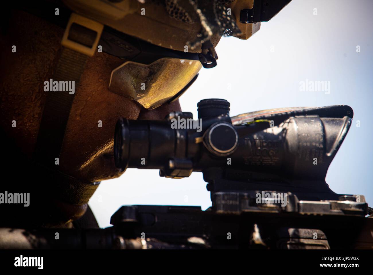 A U.S. Marine with 2d Combat Engineer Battalion, 2d Marine Division ...