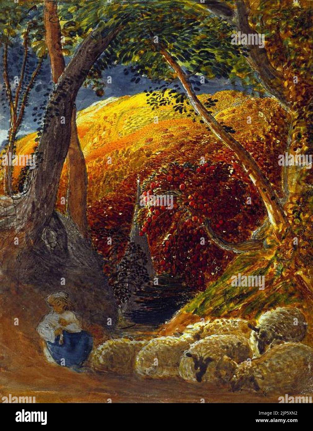 The Magic Apple Tree Stock Photo - Alamy