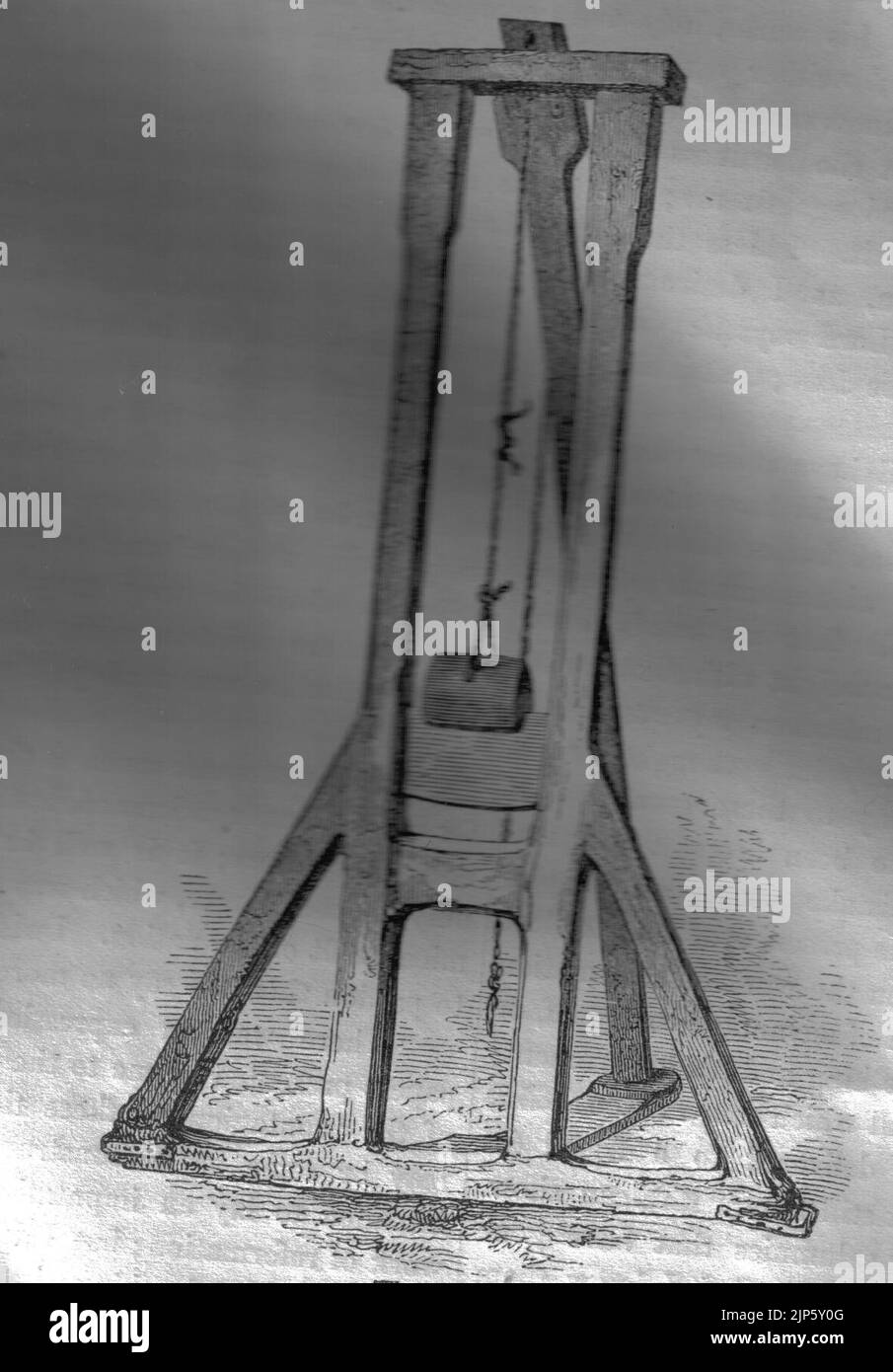 The Maiden - guillotine Stock Photo - Alamy