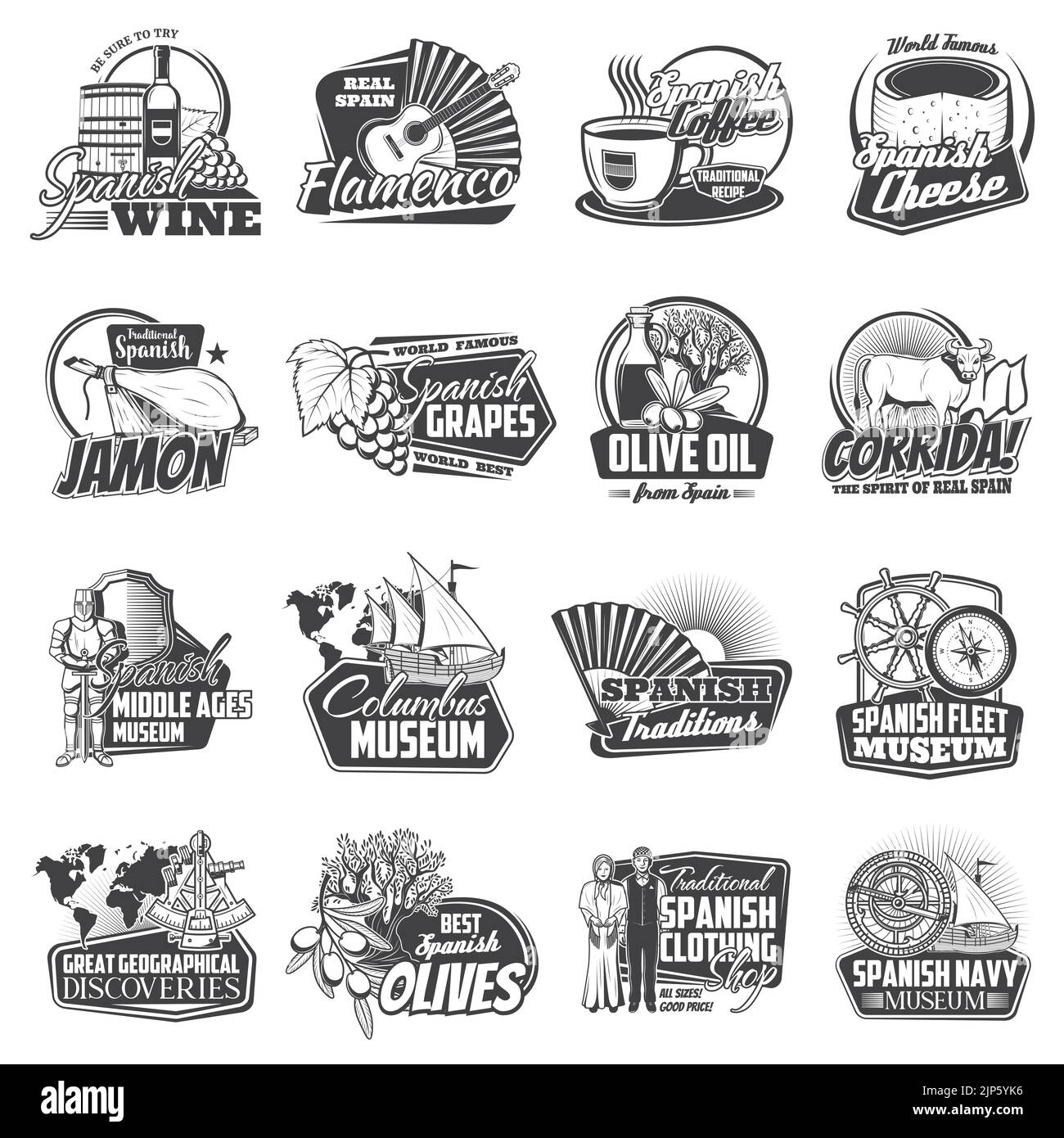 Discover Seville Stock Vector Images Alamy