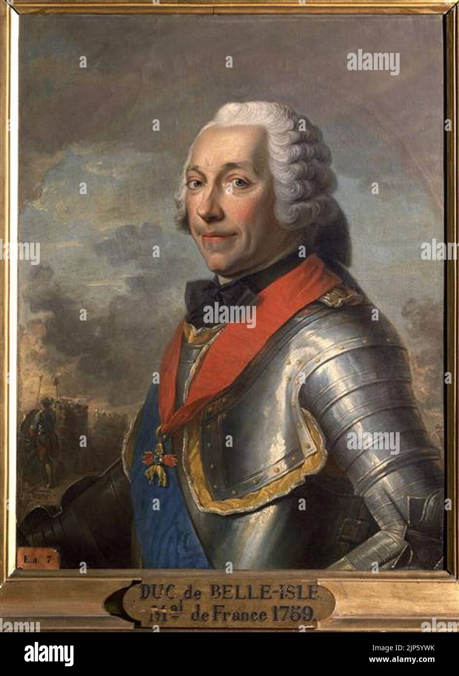 The Maréchal de Belle-Isle (Charles Louis Auguste Fouquet, Duke of ...