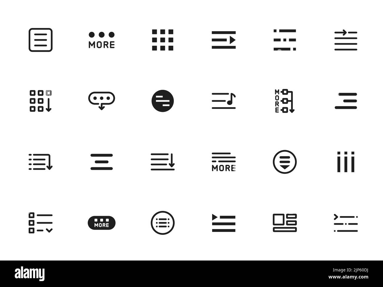 Dropdown menu Stock Vector Images - Alamy