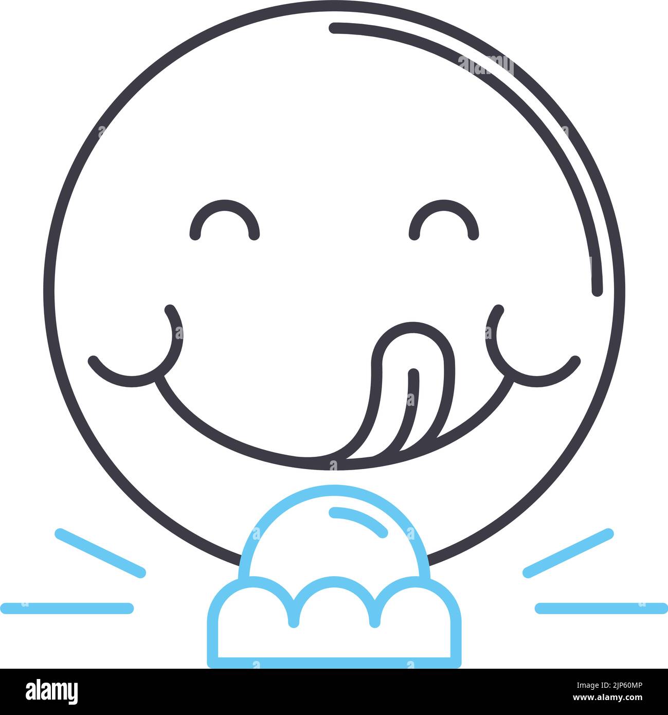 Delicious breakfast icon Cut Out Stock Images & Pictures - Alamy