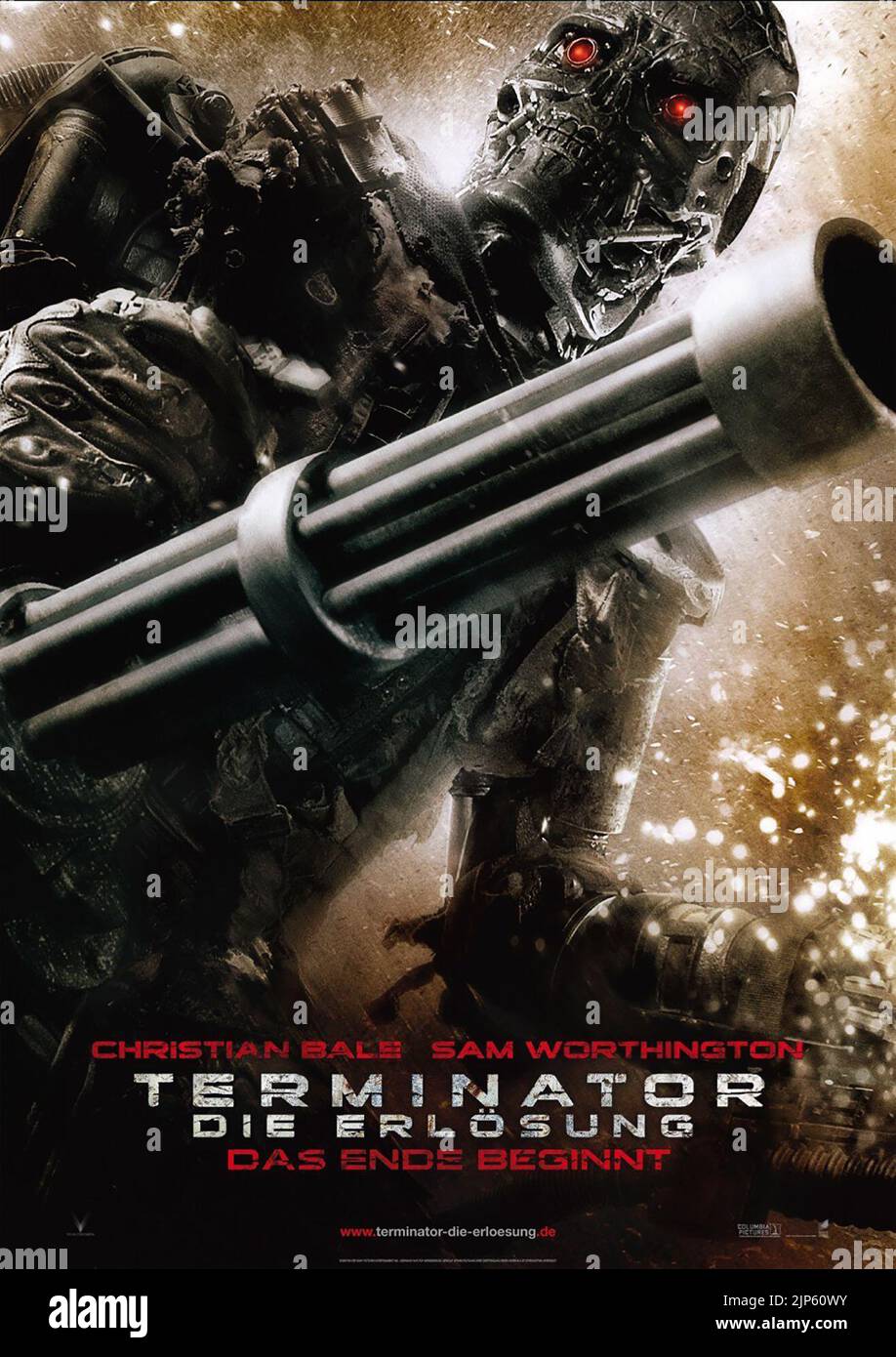 MOVIE POSTER, TERMINATOR SALVATION, 2009 Stock Photo - Alamy
