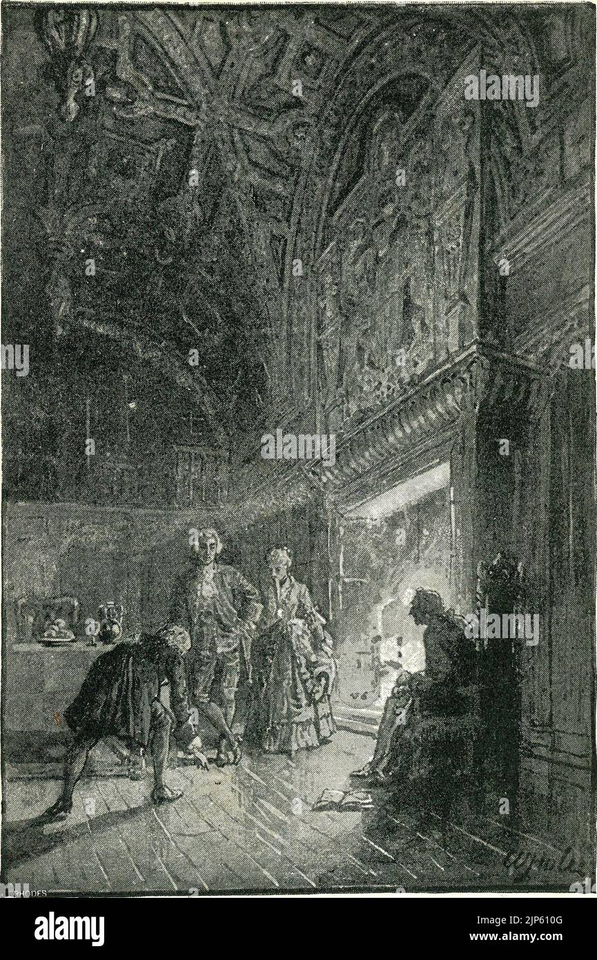 The Master of Ballantrae p7-frontispiece (WBHole Stock Photo - Alamy