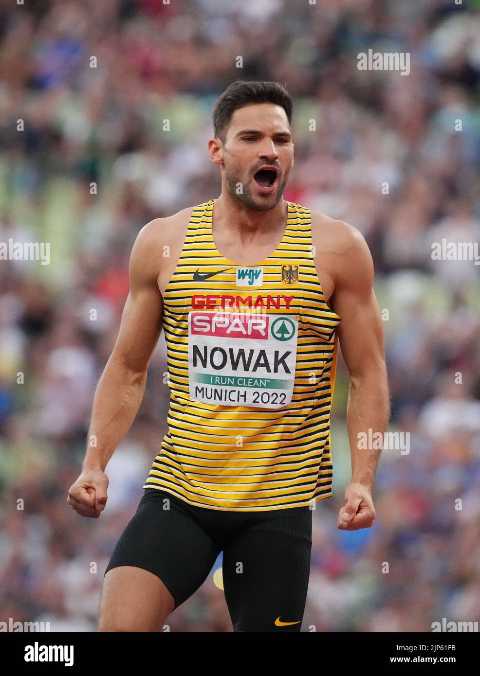 Munich, Germany. 15th Aug, 2022. Athletics: European Championship, Men ...