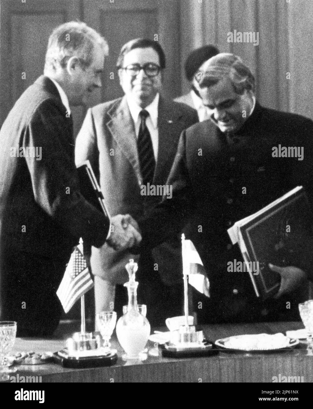 Atal bihari vajpayee Black and White Stock Photos & Images - Alamy