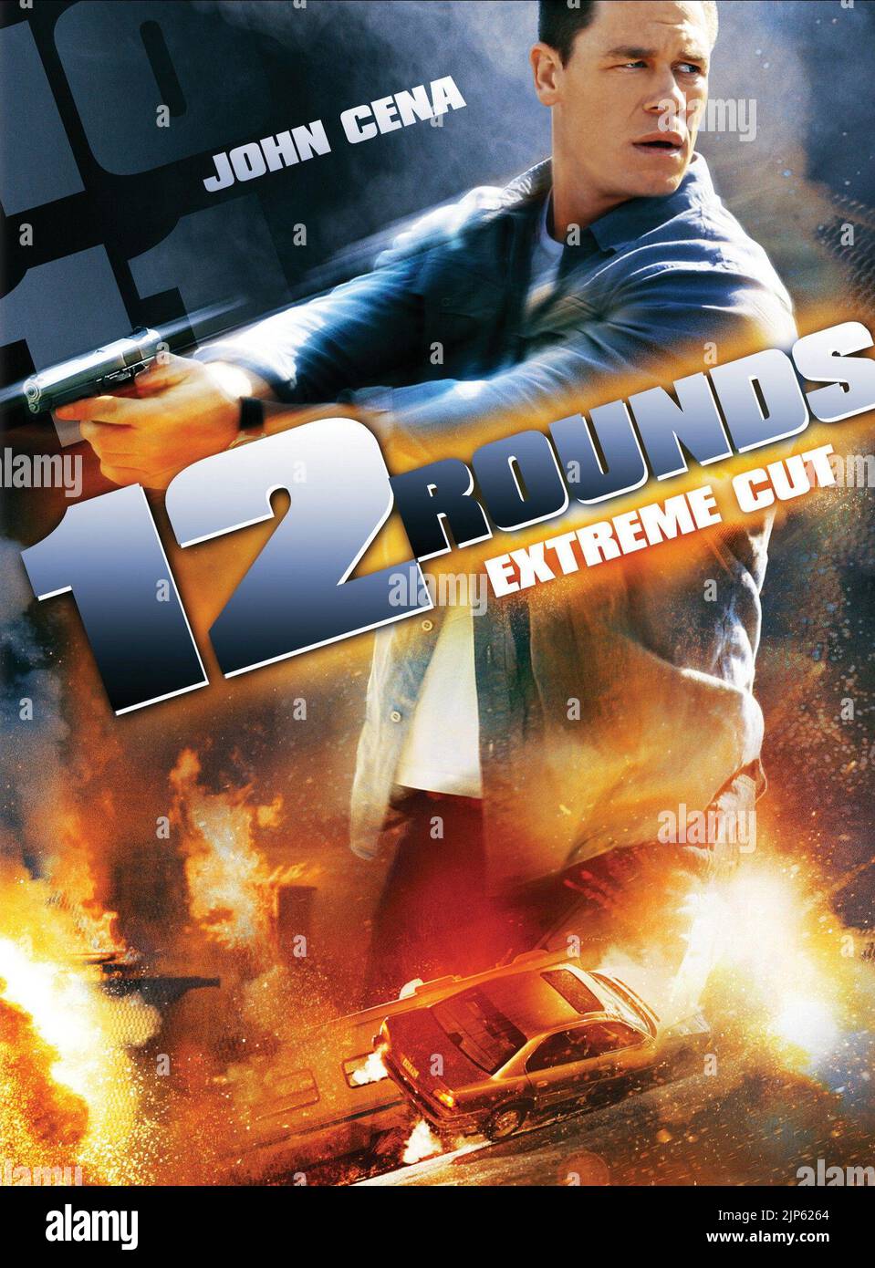 JOHN CENA POSTER, 12 ROUNDS, 2009 Stock Photo - Alamy