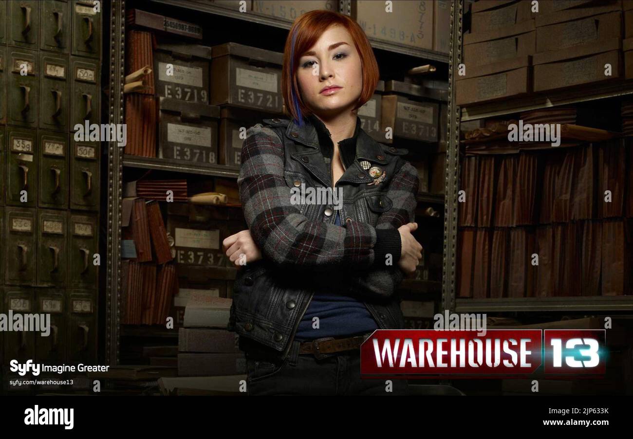 ALLISON SCAGLIOTTI, WAREHOUSE 13, 2009 Stock Photo - Alamy