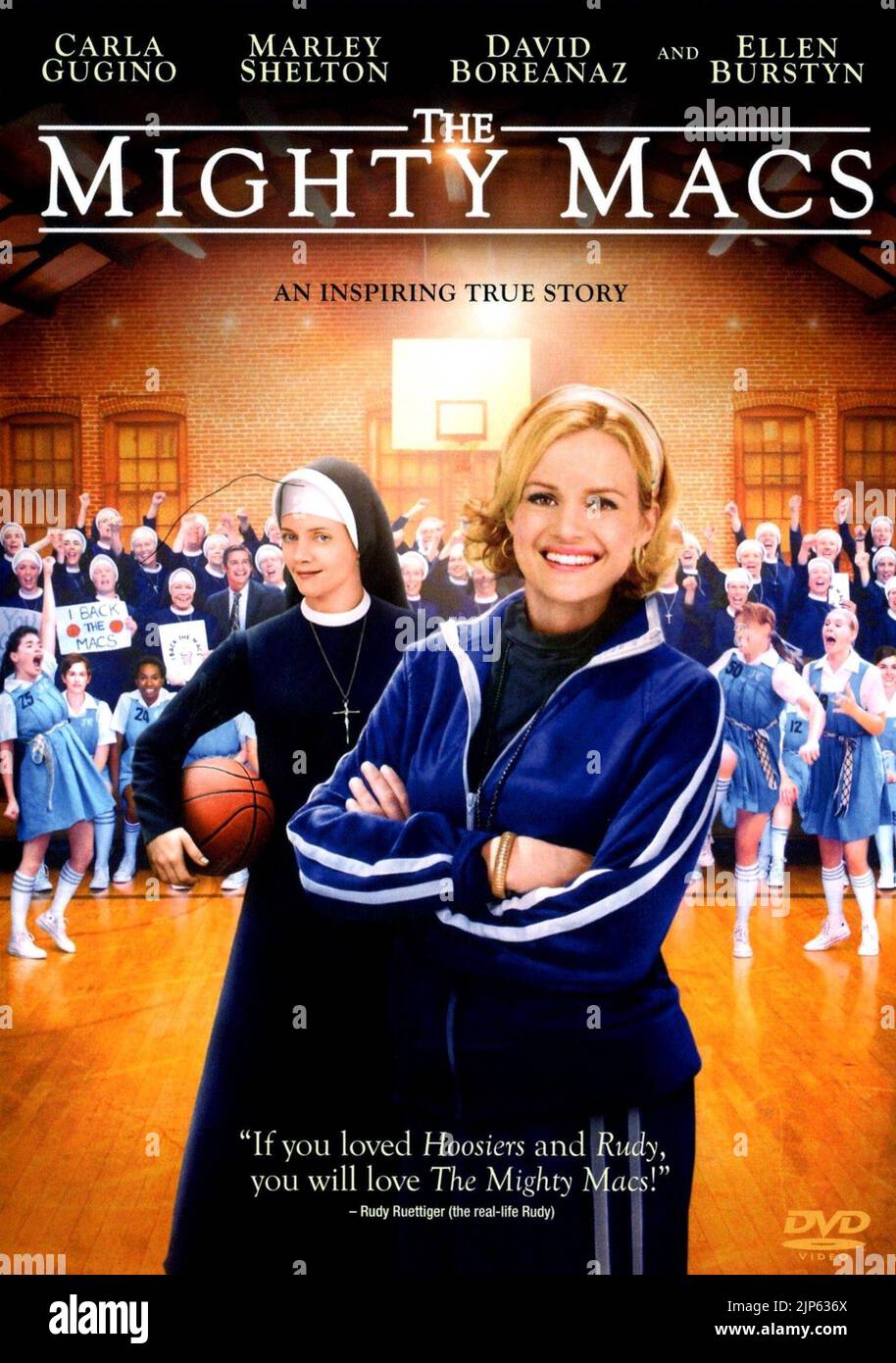 MARLEY SHELTON, CARLA GUGINO POSTER, THE MIGHTY MACS, 2009 Stock Photo - Alamy