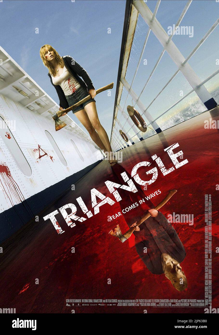MOVIE POSTER, TRIANGLE, 2009 Stock Photo - Alamy