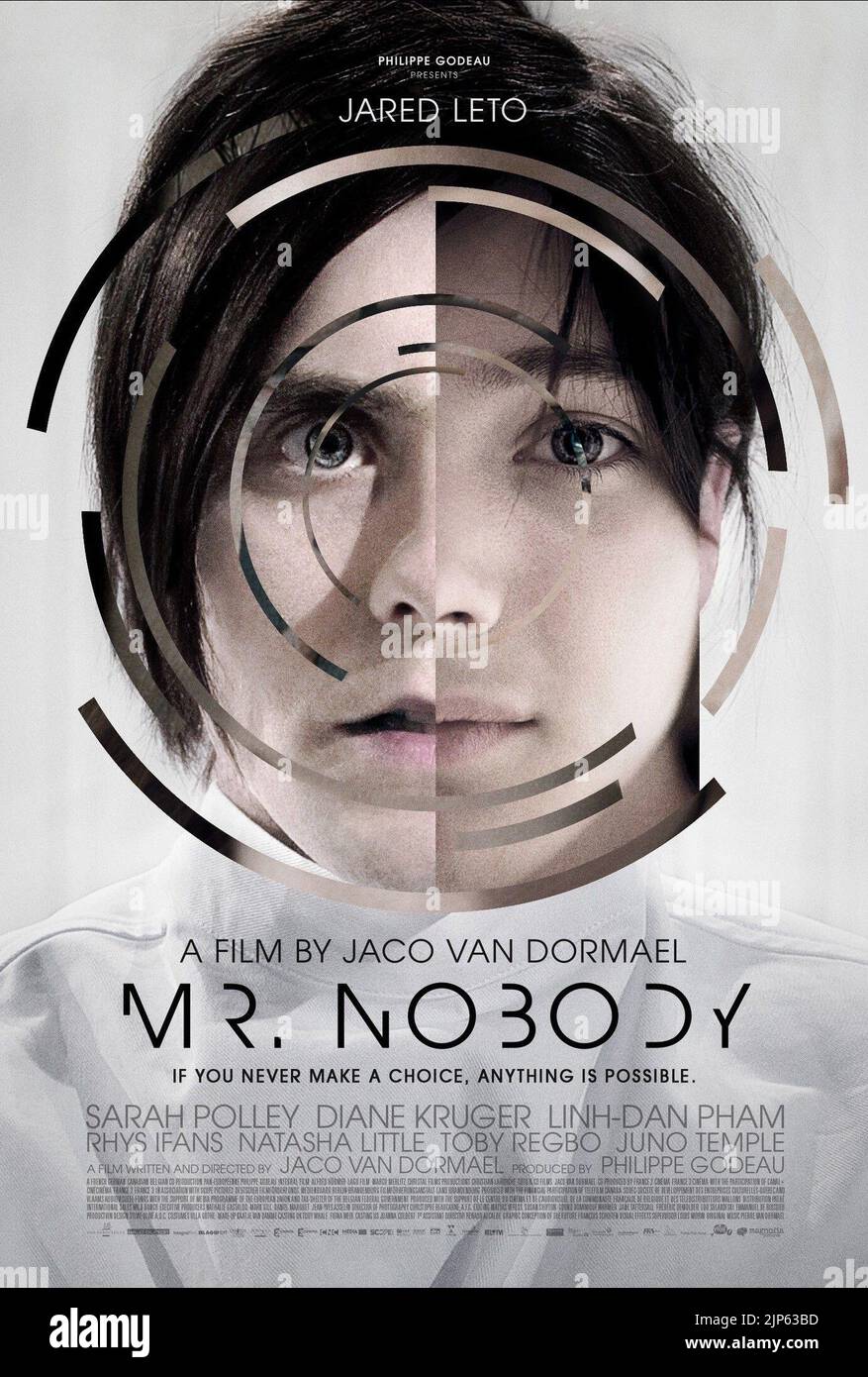 JARED LETO POSTER, MR. NOBODY, 2009 Stock Photo - Alamy