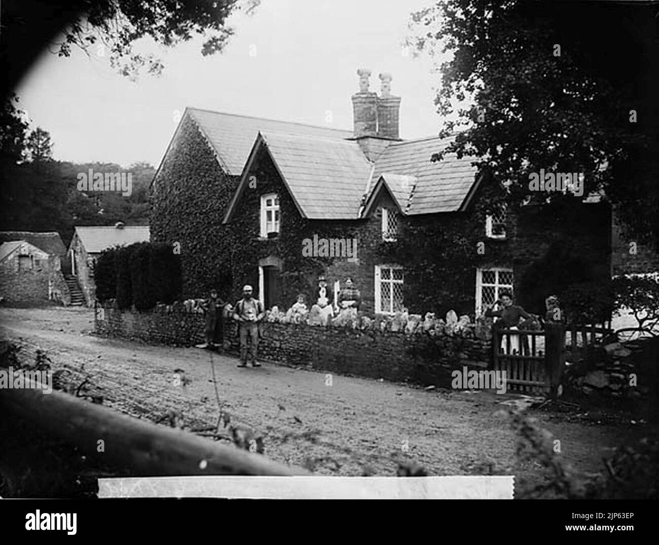 The mill, Pumsaint Stock Photo - Alamy