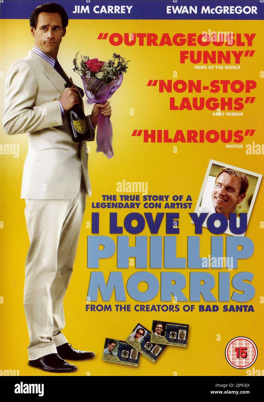 JIM CARREY POSTER, I LOVE YOU PHILLIP MORRIS, 2009 Stock Photo - Alamy
