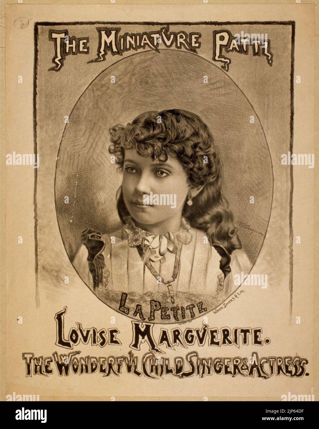 The miniature Patti, Louise Marguerite the wonderful child singer ...