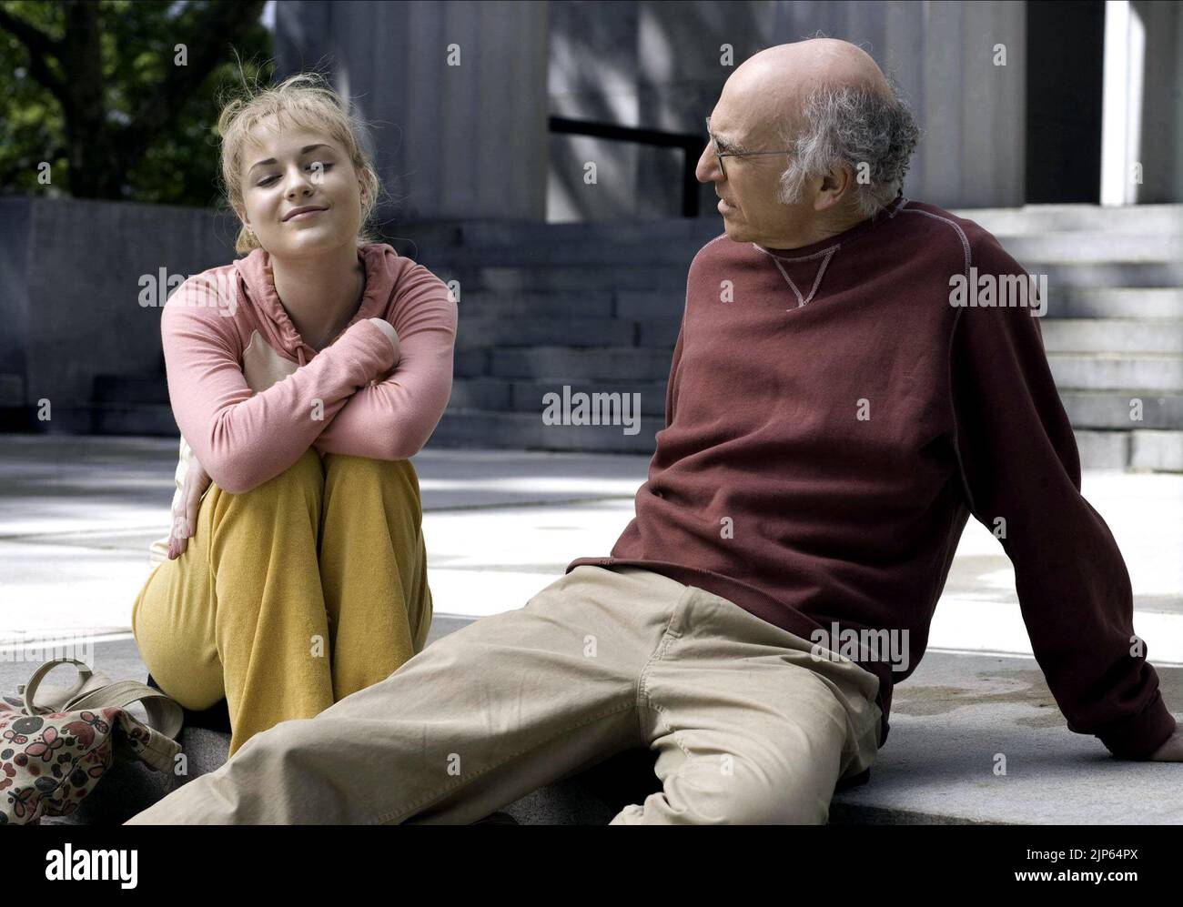 EVAN RACHEL WOOD, LARRY DAVID, WHATEVER WORKS, 2009 Stock Photo - Alamy