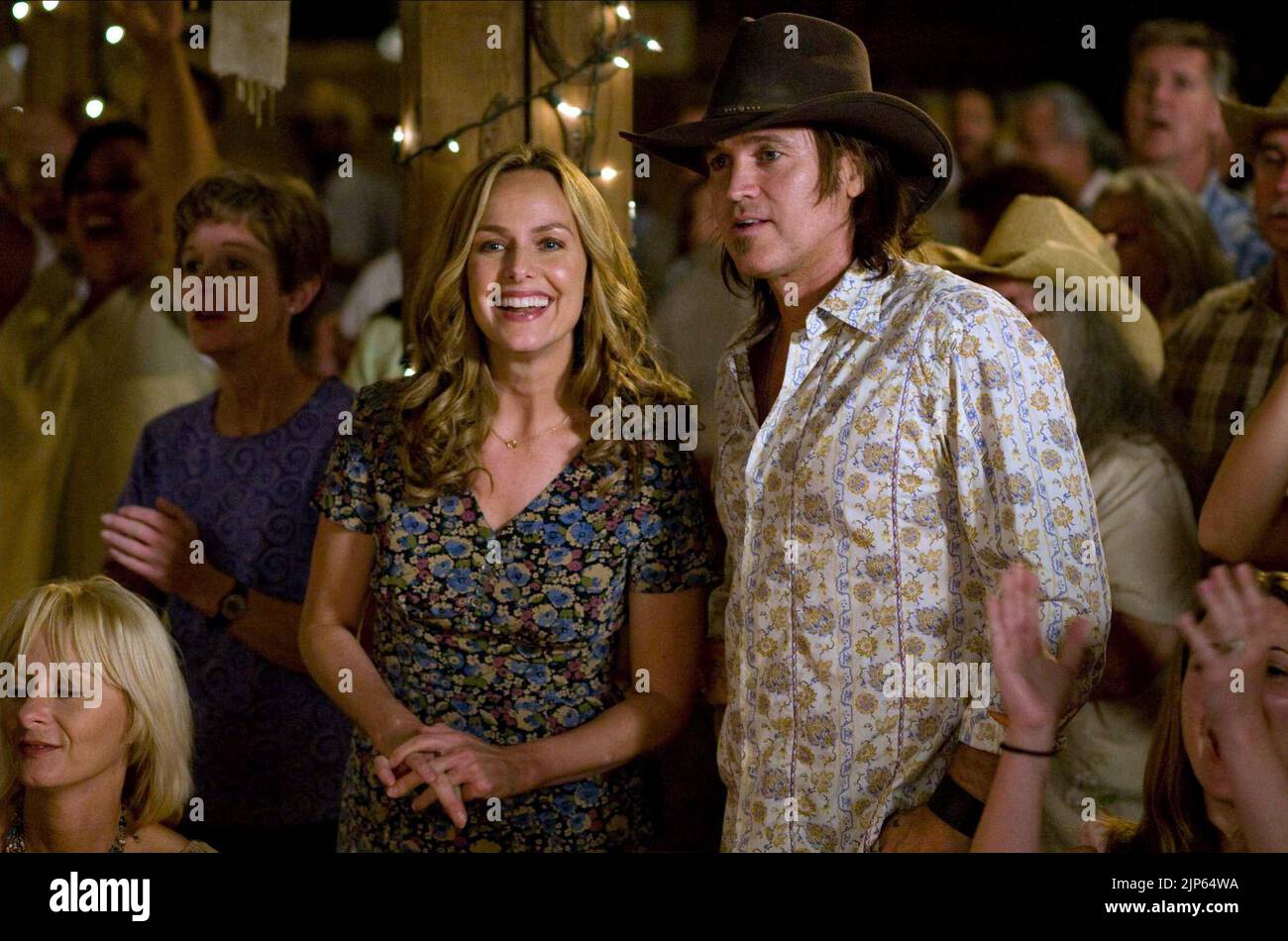 MELORA HARDIN, BILLY RAY CYRUS, HANNAH MONTANA: THE MOVIE, 2009 Stock ...