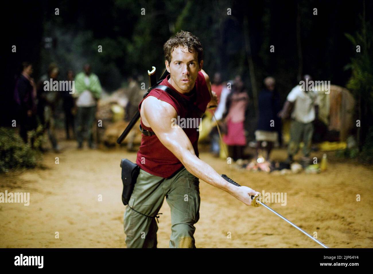 RYAN REYNOLDS, X-MEN ORIGINS: WOLVERINE, 2009 Stock Photo - Alamy