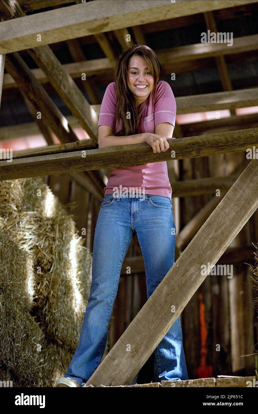 MILEY CYRUS, HANNAH MONTANA: THE MOVIE, 2009 Stock Photo - Alamy